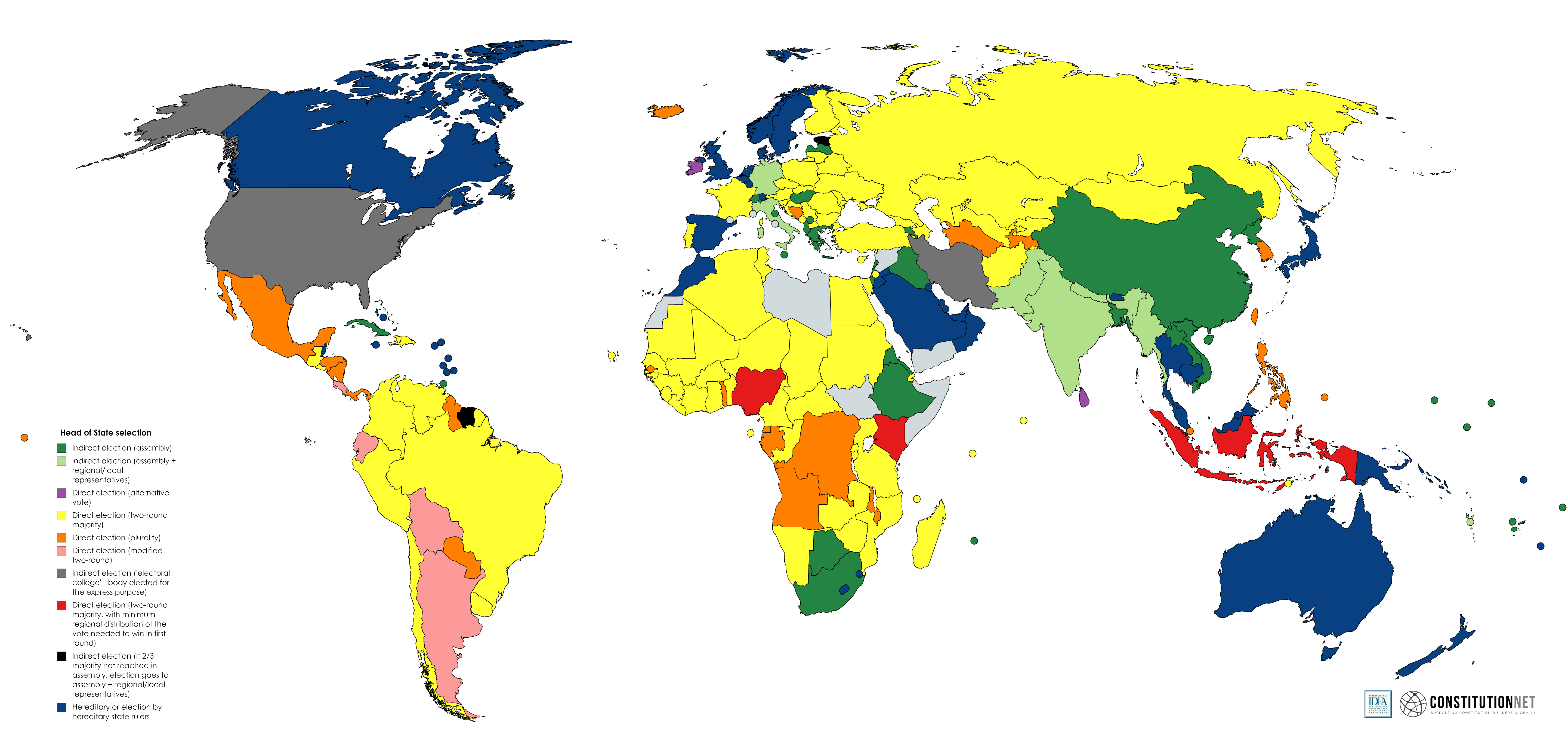 Head of State selection process: Graphic Illustration | ConstitutionNet